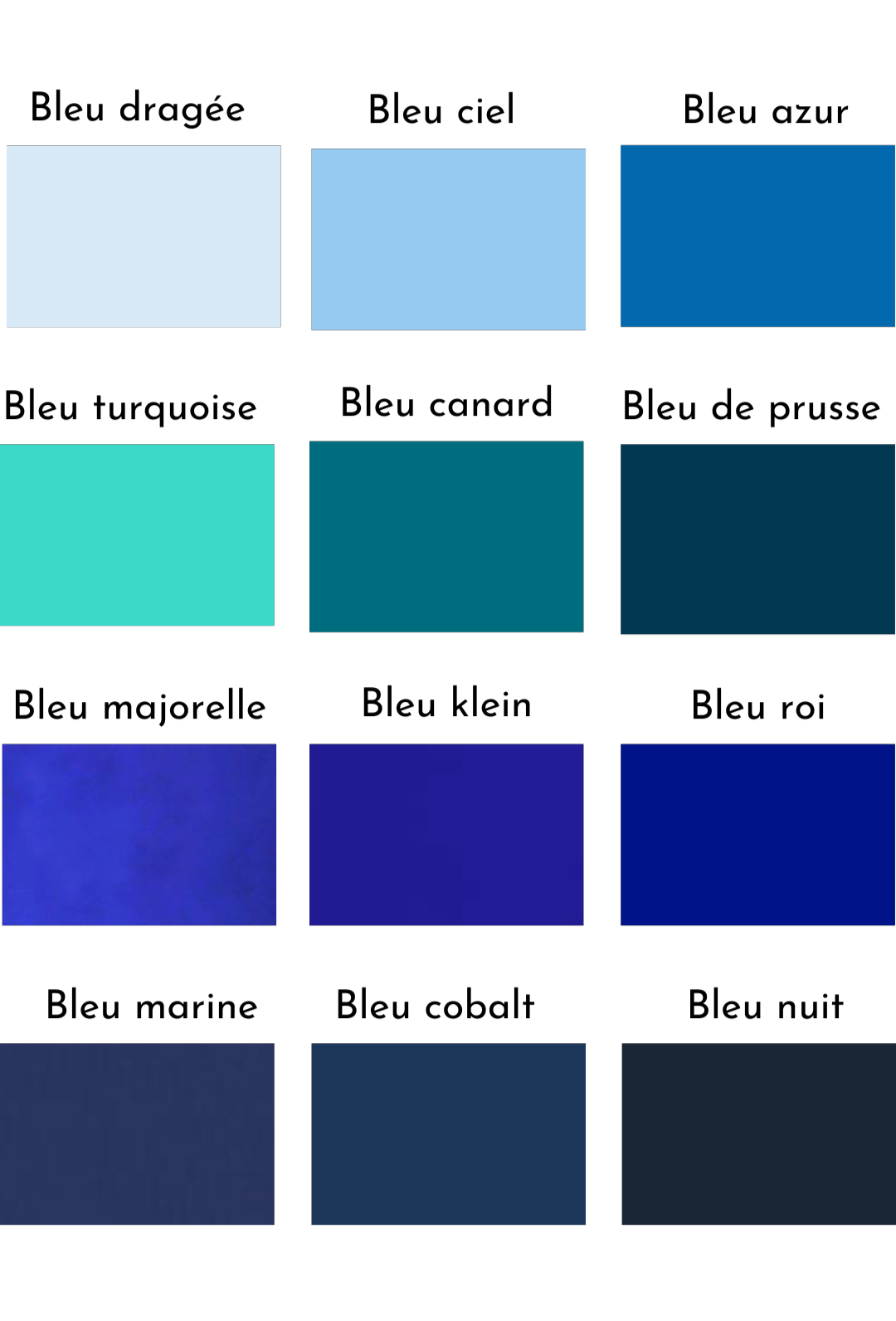 LE BLEU / OH LES COULEURS - Maison Elys